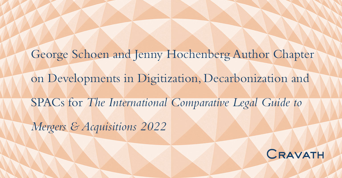 George Schoen Authors Chapter on Developments in Digitization ...