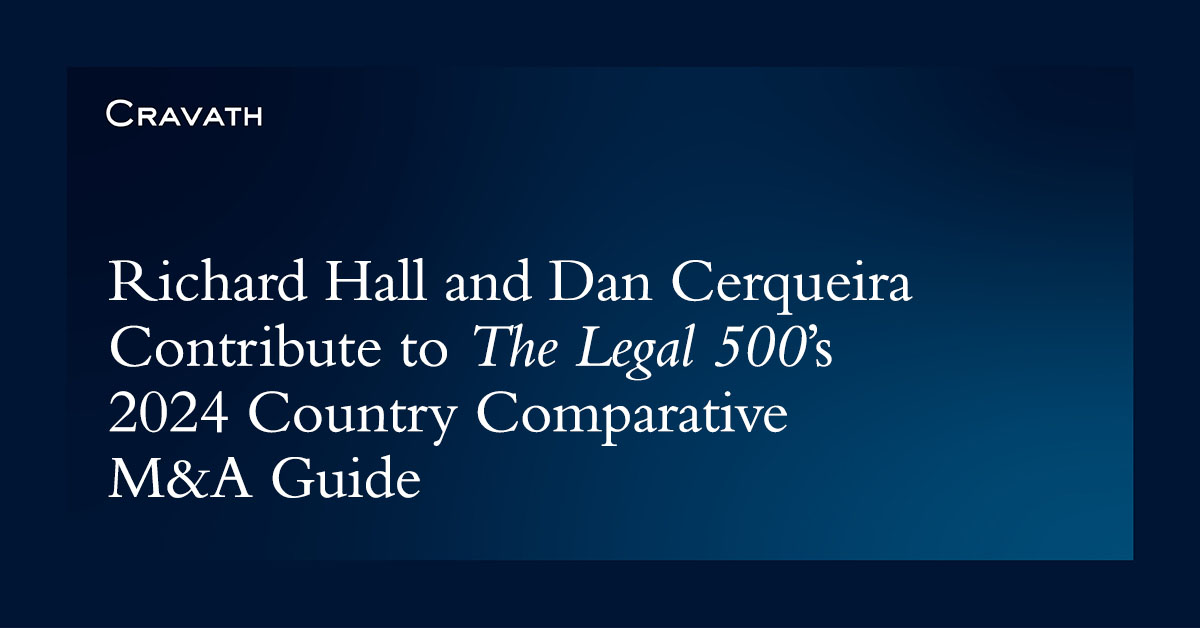 Richard Hall and Dan Cerqueira Contribute to The Legal 500’s 2024 ...