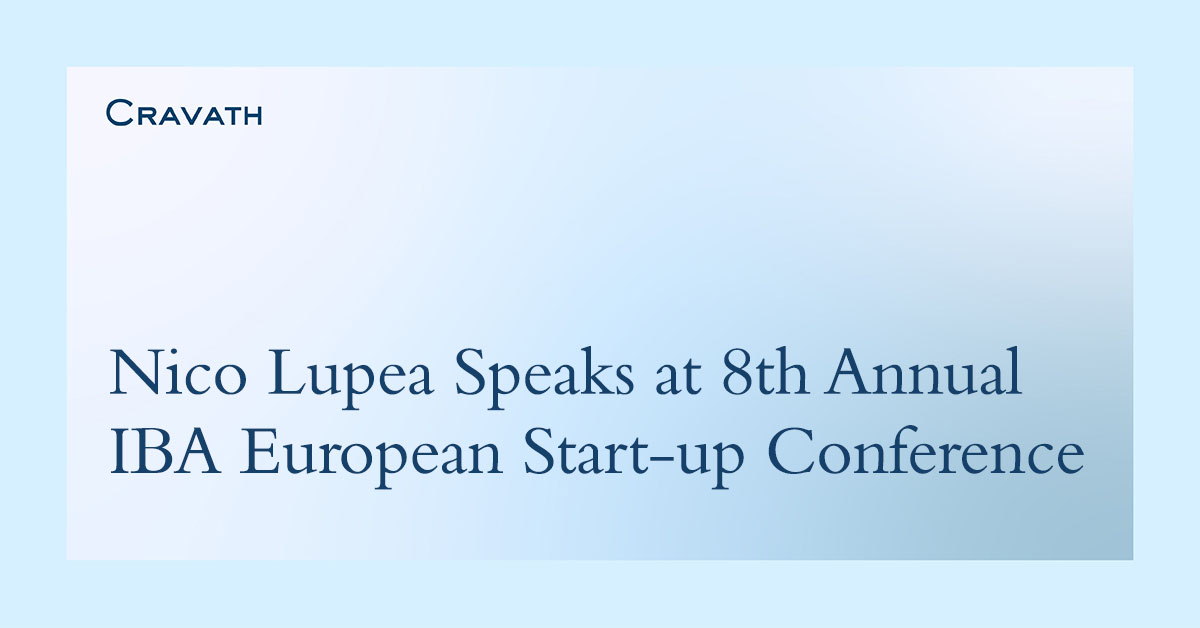 Nico Lupea Speaks at 8th Annual IBA European Start-up Conference ...