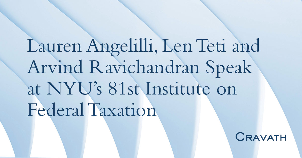Lauren Angelilli, Len Teti and Arvind Ravichandran Speak at NYU’s 81st ...